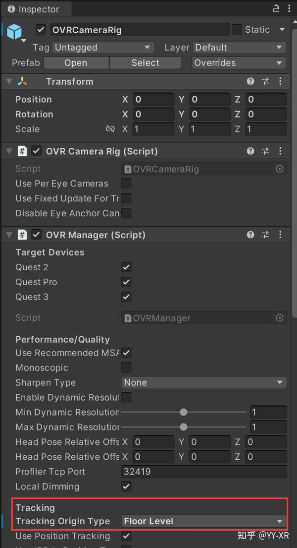 Unity Meta Quest 一体机开发（三）：Oculus Integration 基本原理、概念与结构+玩家角色基本配置 - 知乎