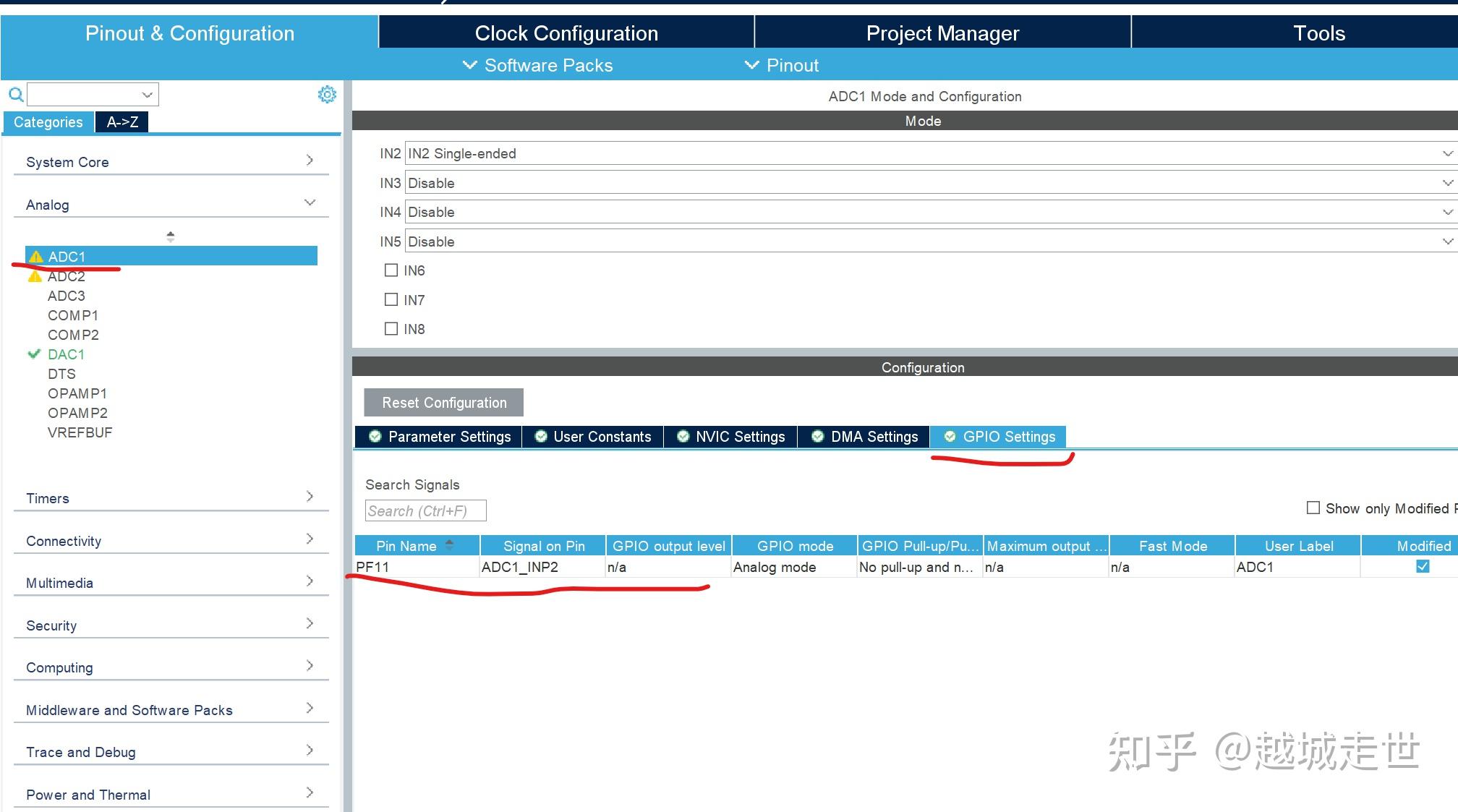 STM32CubeIDE入门(8)：使用DMA获取ADC值 - 知乎