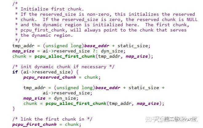 简要剖析Linux内存管理系统中的PERCPU变量分配器 - 知乎