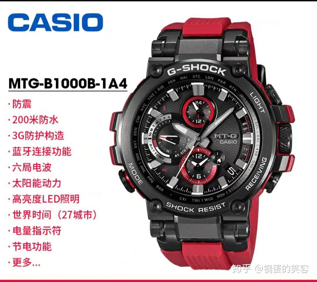 卡西欧MTG-B1000B怎么样，值得购买吗？ - 知乎