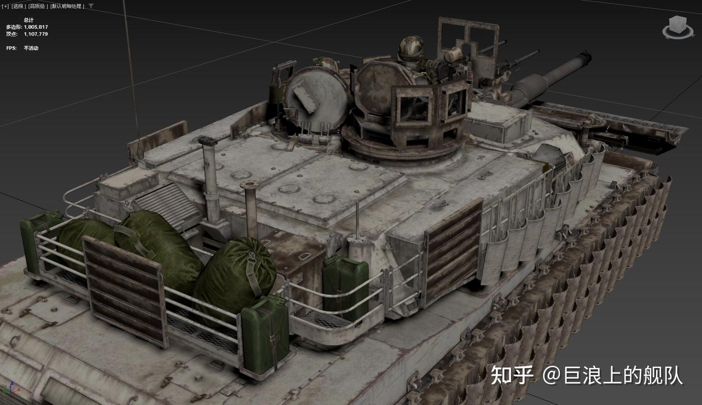 美国 M1A2 SEP TUSK II 艾布拉姆斯 Abrams城市战坦克 - 知乎