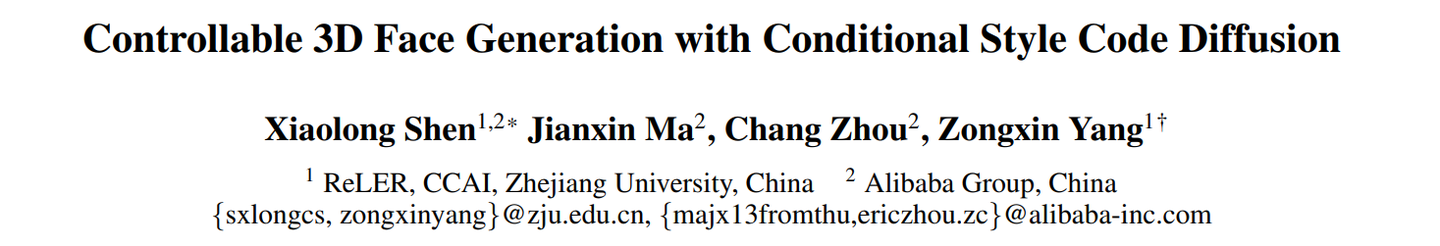 AAAI 2024 | TEx-Face，5秒内按需生成照片级3D人脸 - 知乎