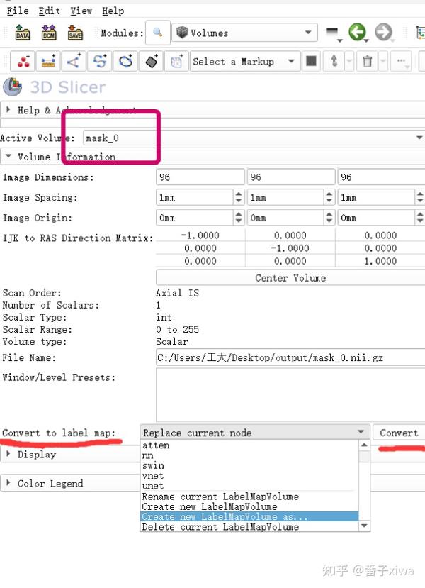 3D slicer 可视化pred和mask之间的距离 - 知乎