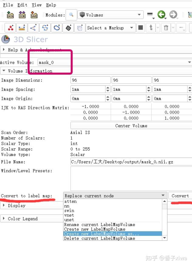 3D slicer 可视化pred和mask之间的距离 - 知乎
