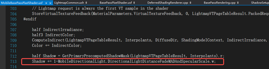 UE4移动端修改阴影强度 ShadowAmount - 知乎