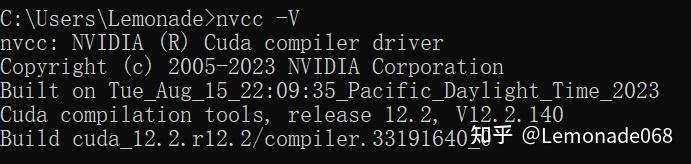 CUDA12.2+Libtorch+VS2022搭建神经网络运行环境及测试(Win10) - 知乎