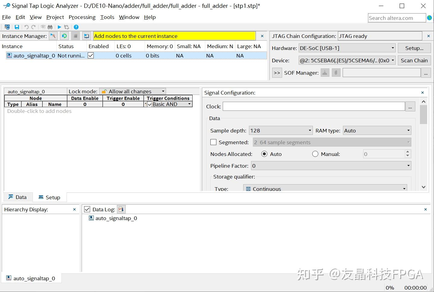 Signal Tap Logic Analyzer使用讲解 - 知乎