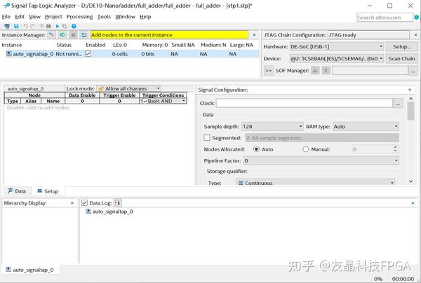 Signal Tap Logic Analyzer使用讲解 - 知乎