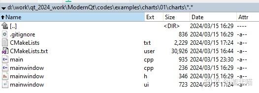 windows11+Qt6.6.2+ C++QtCharts+QLineSeries简单测试 - 知乎