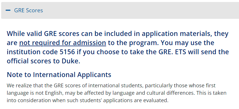 最新汇总！部分美国TOP30院校23Fall申请季对GRE成绩提交政策 - 知乎