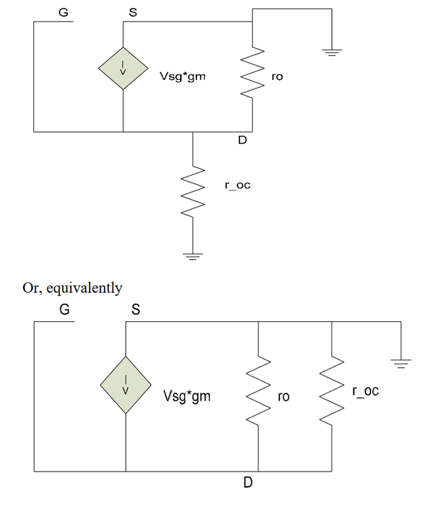 PMOS小信号模型复习 - 知乎
