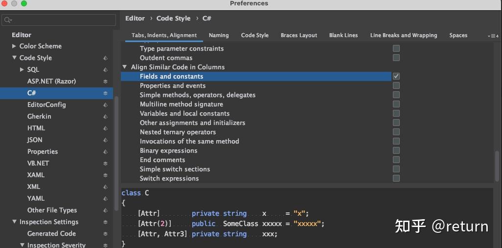 Rider常用设置 - 知乎