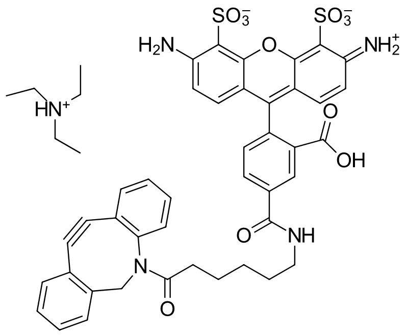 AF488-DBCO,5-isomer，AF488-二苯基环辛炔,5-异构体，AF488是磺化罗丹明，一种明亮、耐光且亲水的荧光团 - 知乎