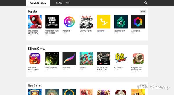 苹果iPA游戏软件资源下载网站推荐 - 知乎