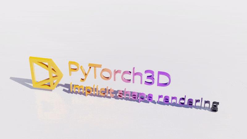PyTorch3D 实现立体隐式形状渲染 - 知乎