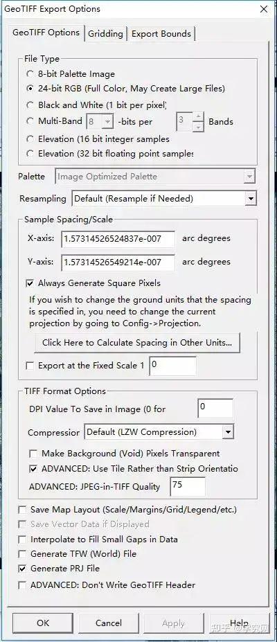 如何使用GlobalMapper软件--合并、裁剪tif格式的影像 - 知乎