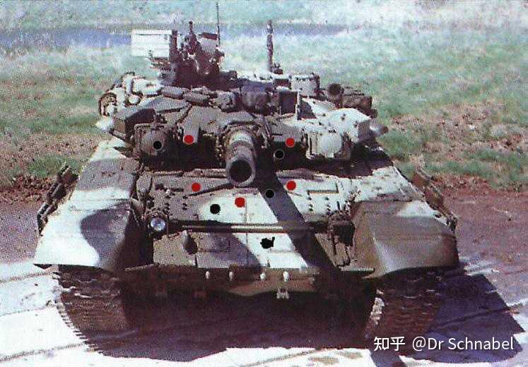 俄罗斯对T-80和T-90的防护测试 - 知乎