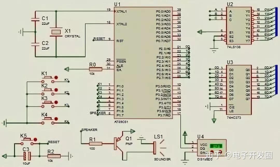 7种常见的51单片机时钟电路图 - 知乎