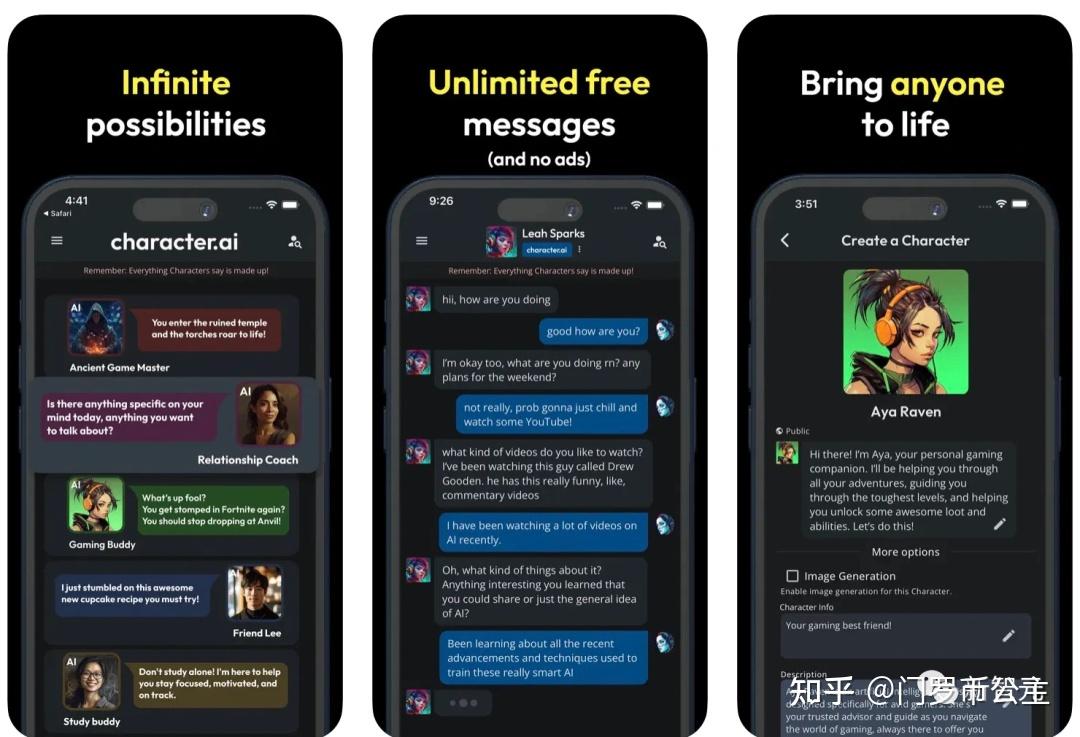 首周下载量碾压ChatGPT！Character.AI是什么来头？ - 知乎