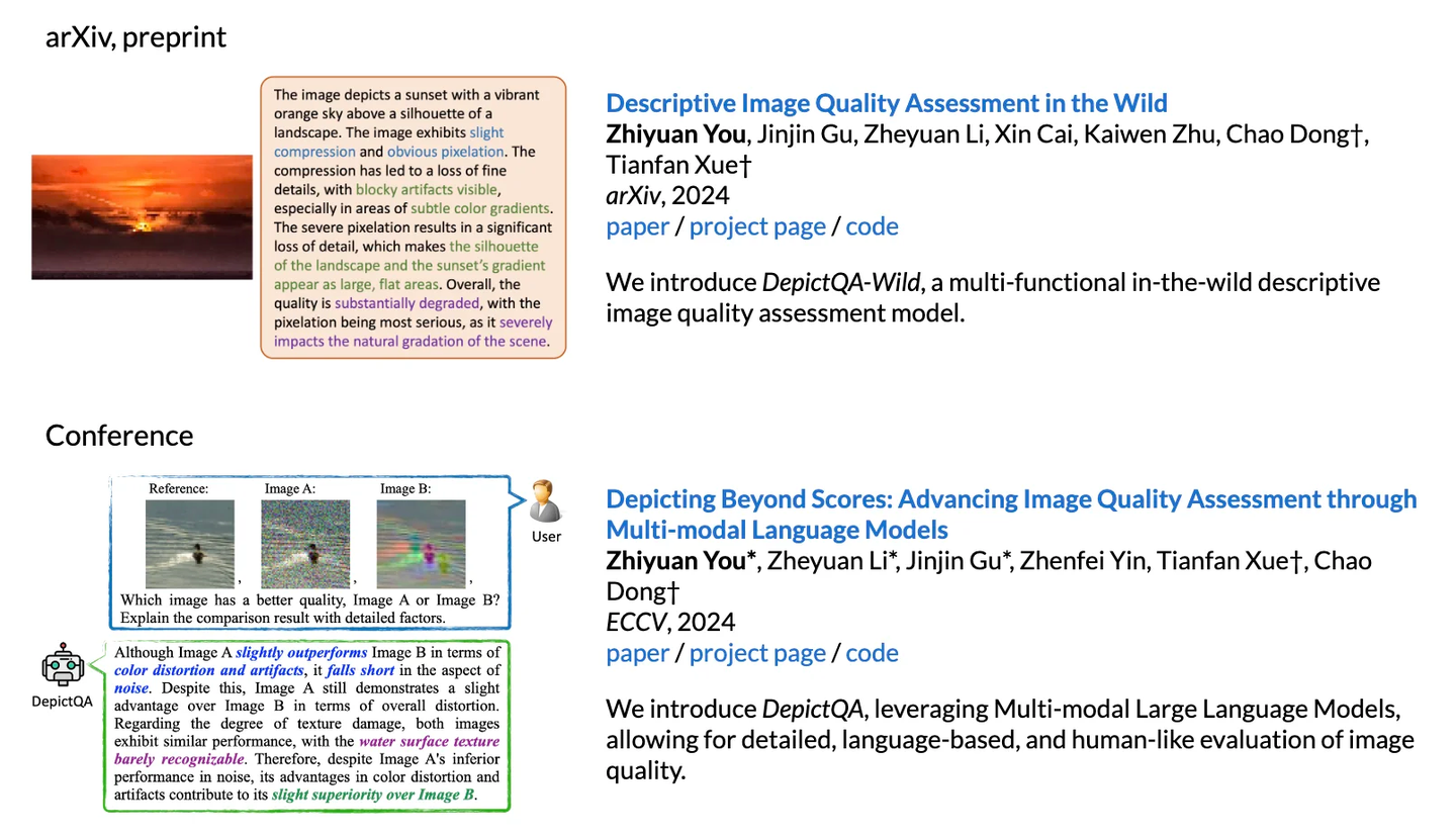 DepictQA，大语言模型做图像质量评估，ECCV24 - 知乎
