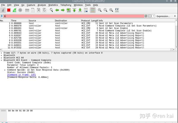 Use Wireshark on R Pi to capture BLE traffic - 知乎