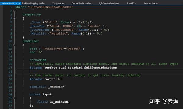 ShaderLab入门 - 知乎