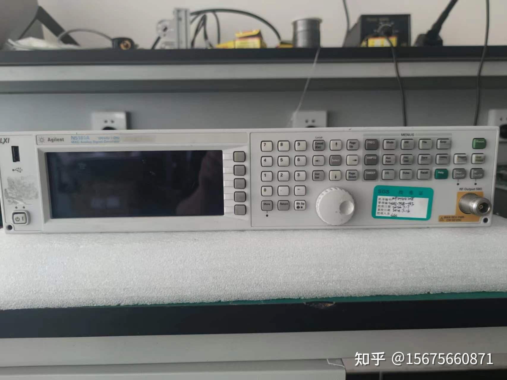 Agilent 安捷伦 N5181A信号发生器 - 知乎