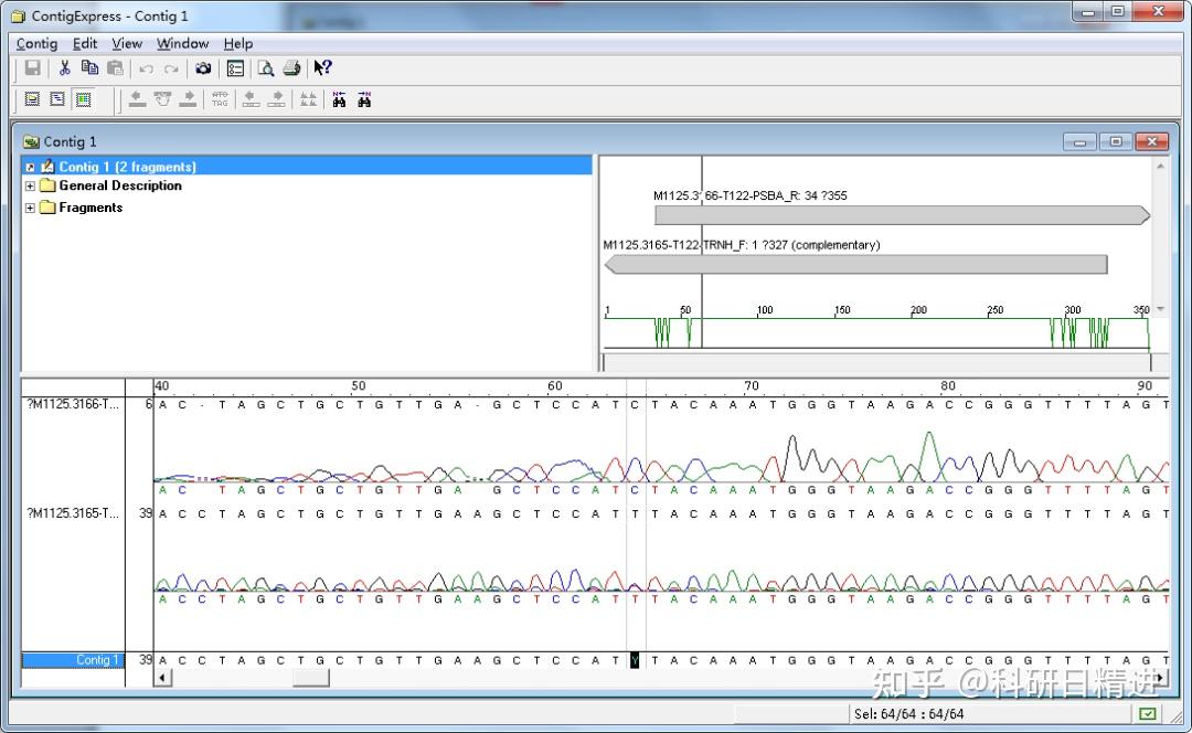 拼接序列，这个软件越早知道越好~ - 知乎