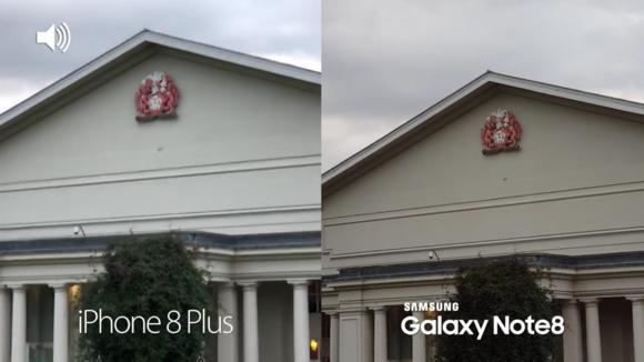双镜头对比测试：三星Note8完胜提升明显的iPhone8P！ - 知乎