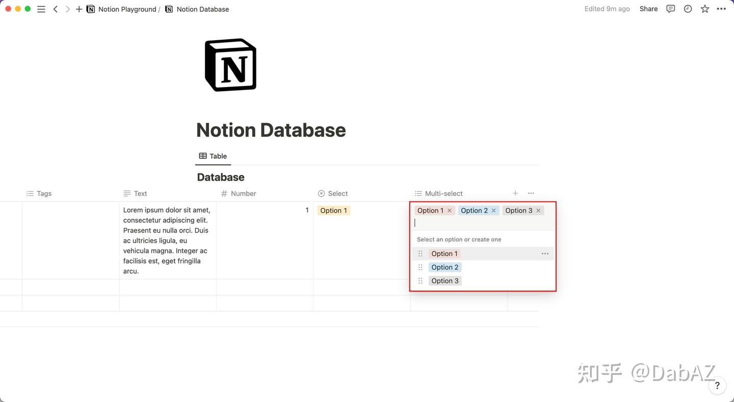 Notion Database（数据库）简明教程（第一部分） - 知乎