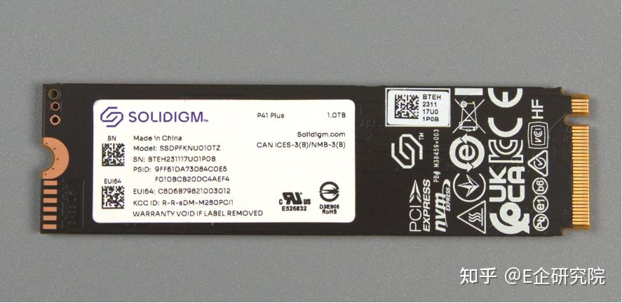 Synergy加持，表现远超预期——Solidigm P41 Plus深入测试 - 知乎