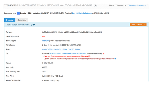 如何使用 Etherscan - 知乎