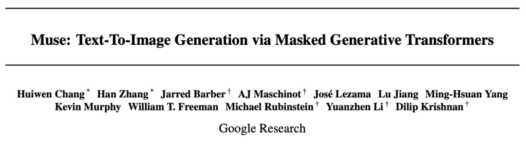 比Imagen更高效！谷歌新作Muse：通过掩码生成Transformer进行文本到图像生成 - 知乎