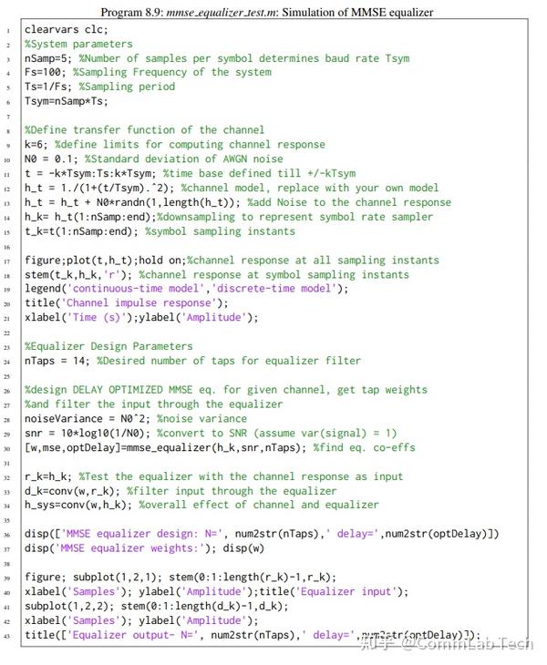 实战数字信号处理之三十四 最小均方误差（MMSE）均衡器 - 知乎
