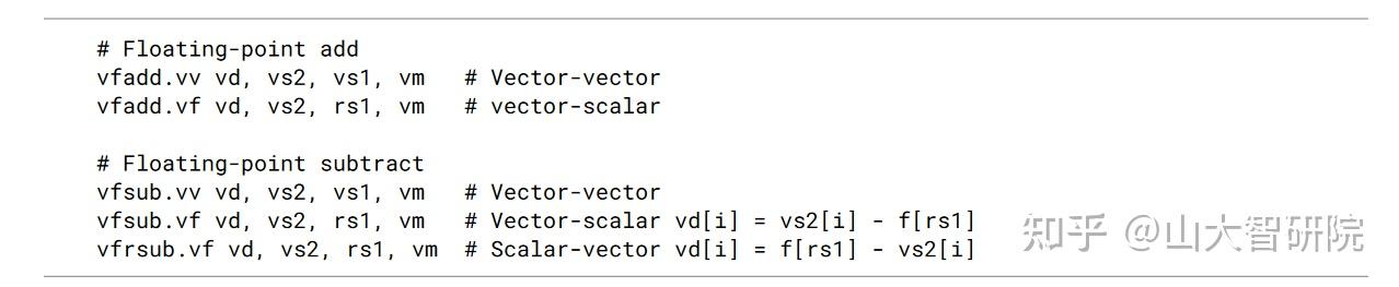 RISC-V "V" 矢量扩展（三） - 知乎