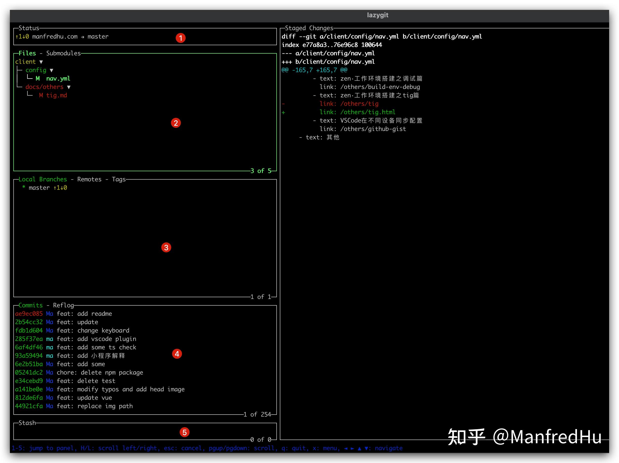 zen·工作环境搭建之git篇之Lazygit - 知乎