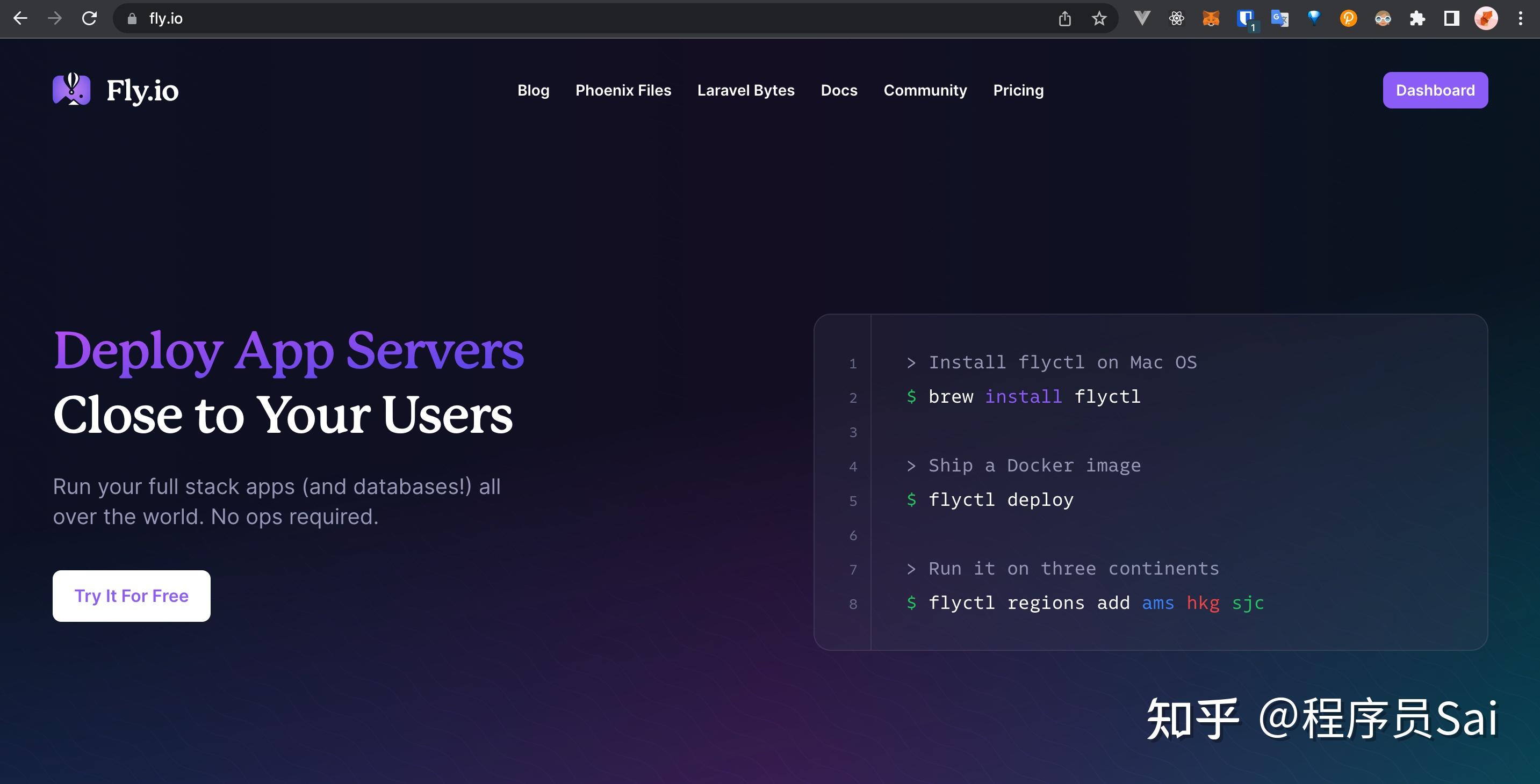 fly.io的使用 - 知乎