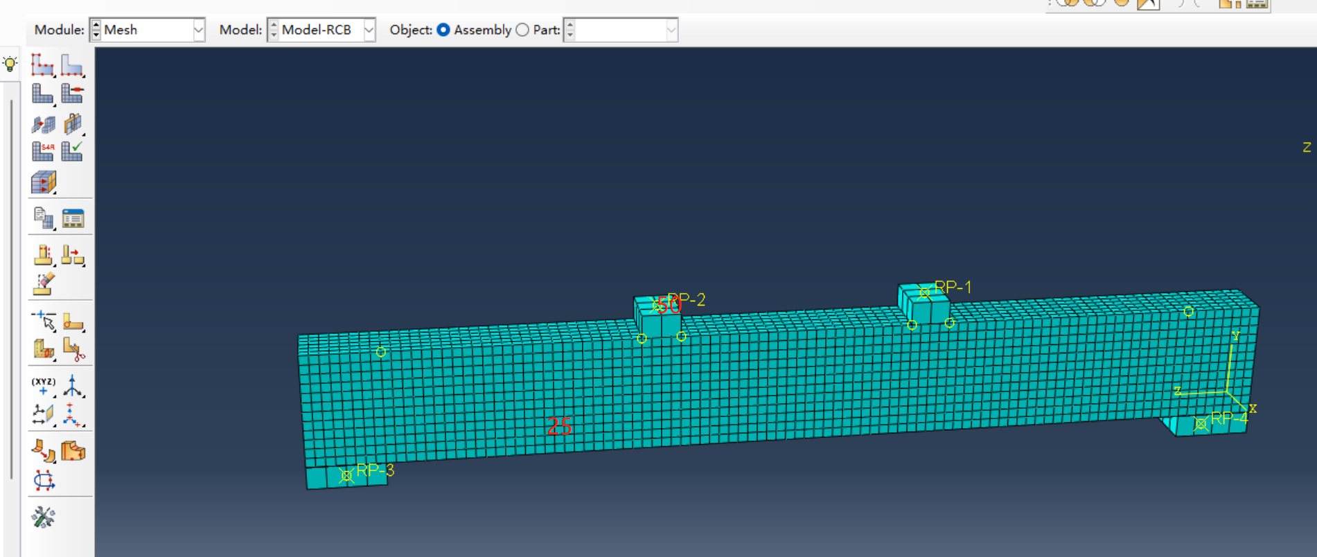 ABAQUS模拟钢筋混凝土简支梁 - 知乎
