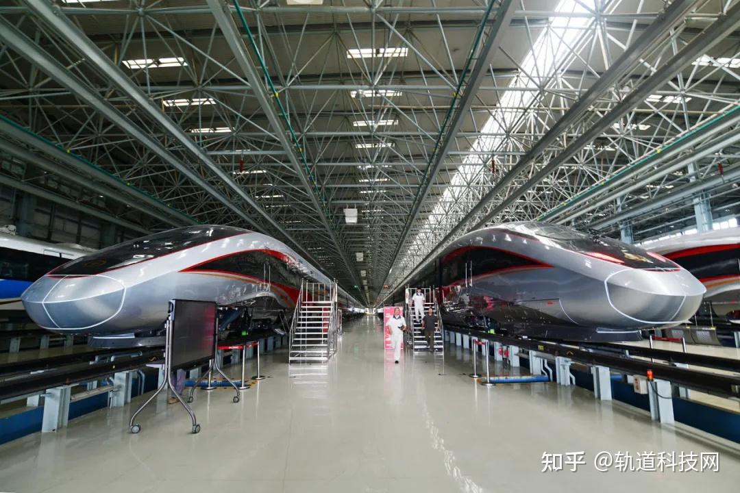 最新“复兴号”动车组大全集 - 知乎