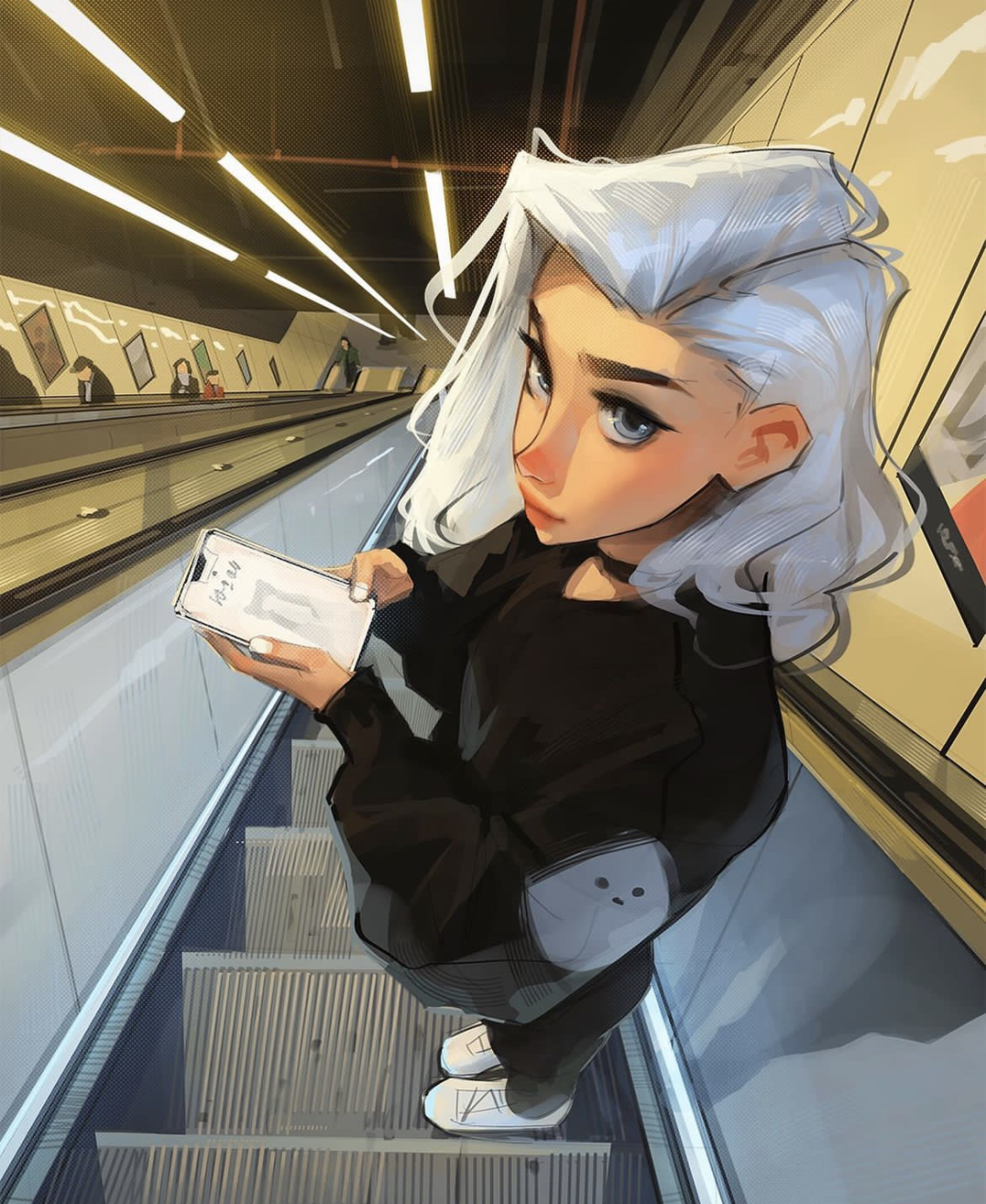 超200万人气插画师Sam Yang，画出男生们的“理想女友” - 知乎