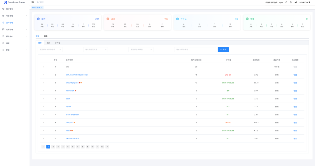 上海控安SmartRocket系列产品推介（五）：SmartRocket Scanner软件成分分析工具 - 知乎