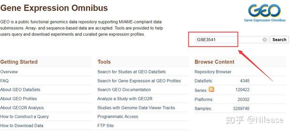 GEO 数据介绍及在线下载 - 知乎