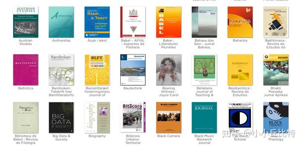 期刊 封面目录 - 知乎