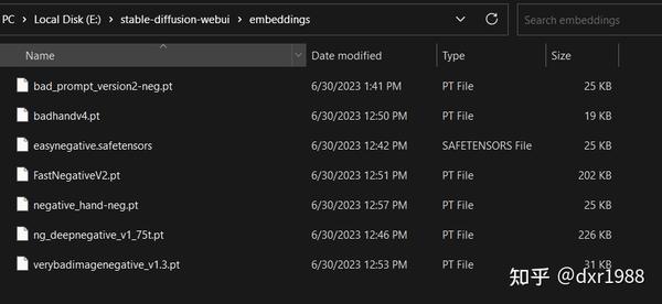 Stable Diffusion 负面提示词反向提示词negative prompt整理 - 知乎