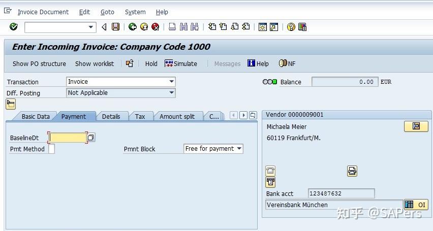 SAP MM 3.11 发票校验 - 知乎