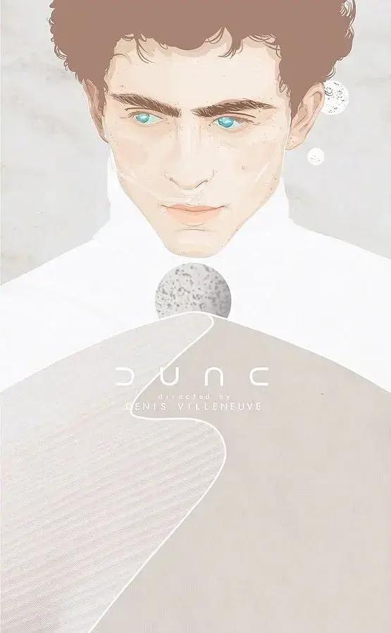 《沙丘》精彩之处何止甜茶？电影海报设计才处处震撼你！ - 知乎