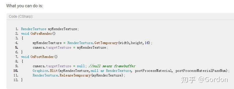 十：Unity 后处理 性能优化 - 知乎
