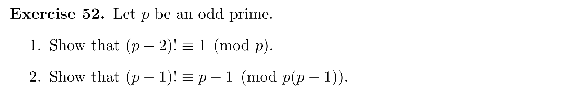 基础数论学习笔记（11）- Wilson's Theorem 威尔逊定理 - 知乎
