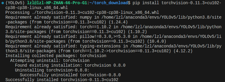 Ubuntu配置torch环境踩坑记录（以.whl离线包安装） - 知乎