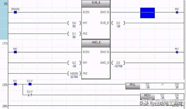 三菱FX5U PLC的FUN通用函数介绍（上） - 知乎